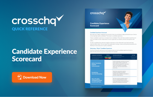 Crosschq's Hiring Intelligence Candidate Experience Scorecard ...