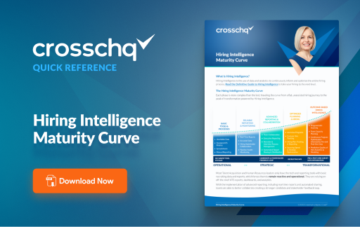 Crosschq Hiring Intelligence Maturity Curve | crosschq.com | Hire ...
